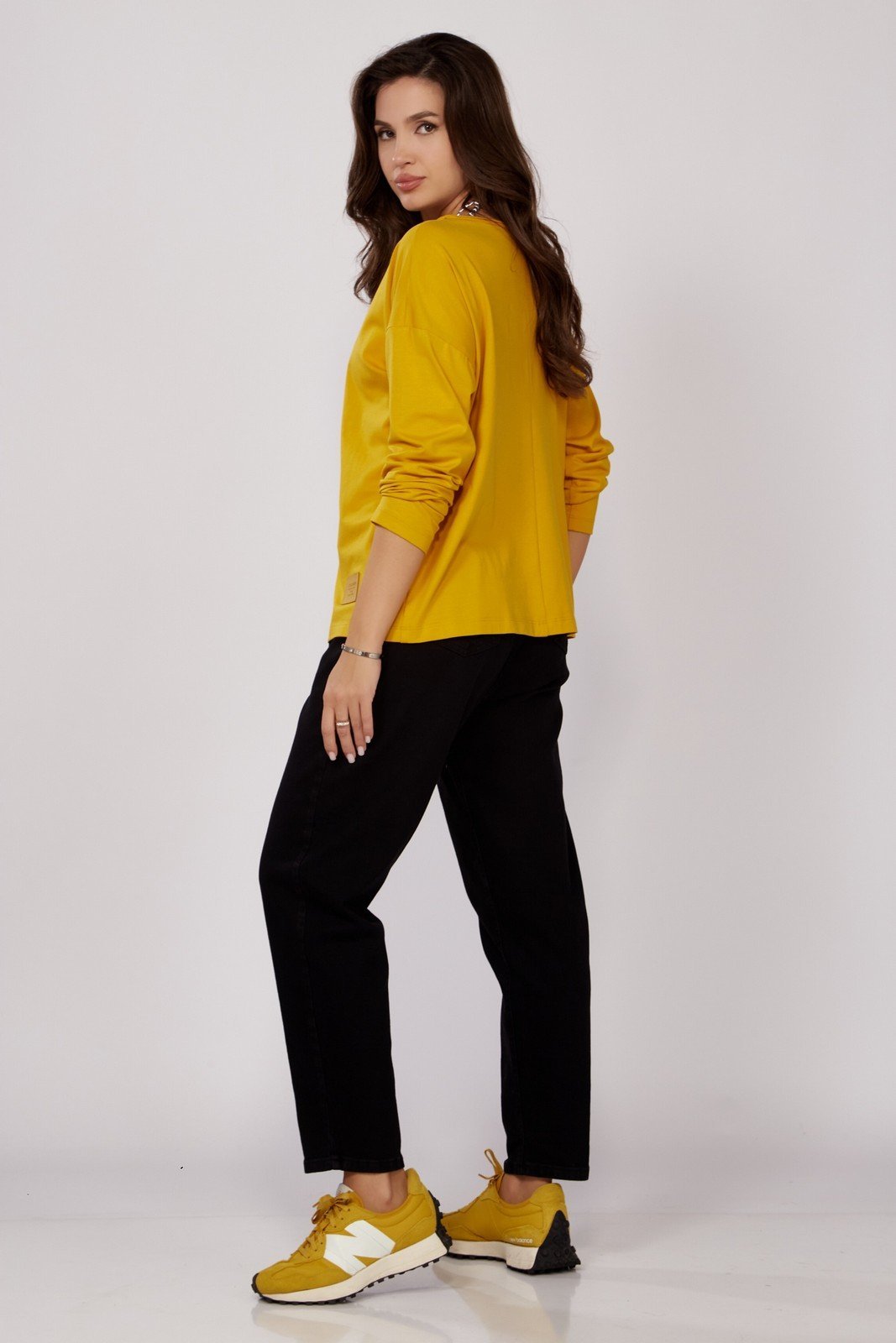 Джемпер 8069 горчица BLISS купить в интернет магазине Велесмода